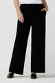 Monroe Wide-Leg Pant in Black | Leina & Fleur | Wide Leg Work Pants