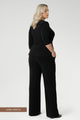 Monroe Pant in Black | Leina + Fleur | Wide Leg Workwear Pants